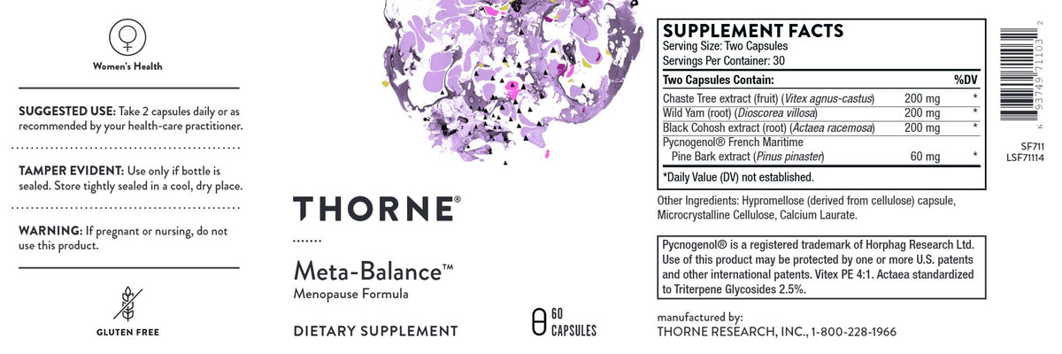 Meta-Balance | Menopause Formula - 60 Capsules