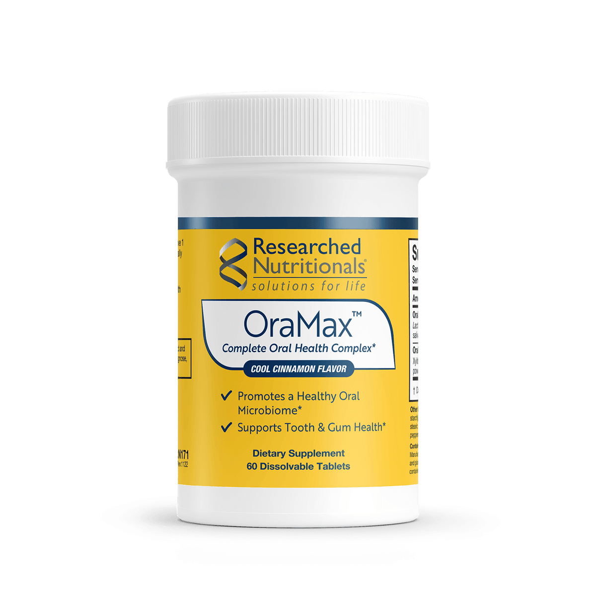 OraMax | Oral Health | 60 Dissolvable Tablets