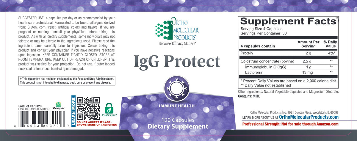 IgG Protect | Immune Health - 120 Capsules