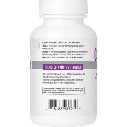 Osteo-K Minis | Bone Support - 120 Capsules