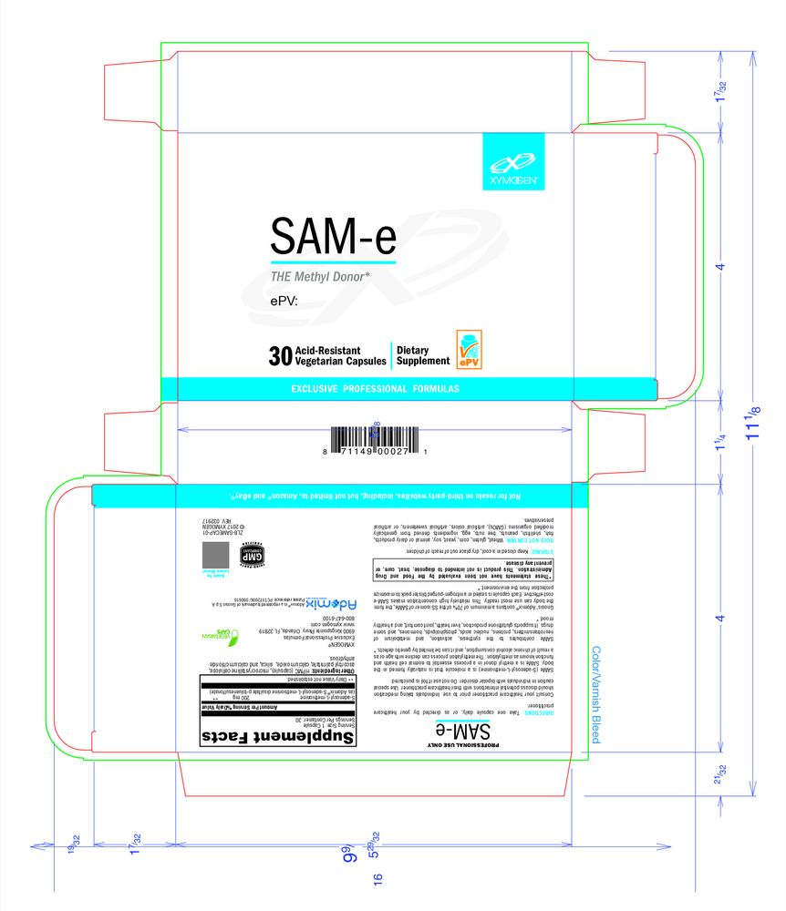 SAMe (SAM-e) | THE Methyl Donor | 200mg - 30 Acid Resistant Capsules