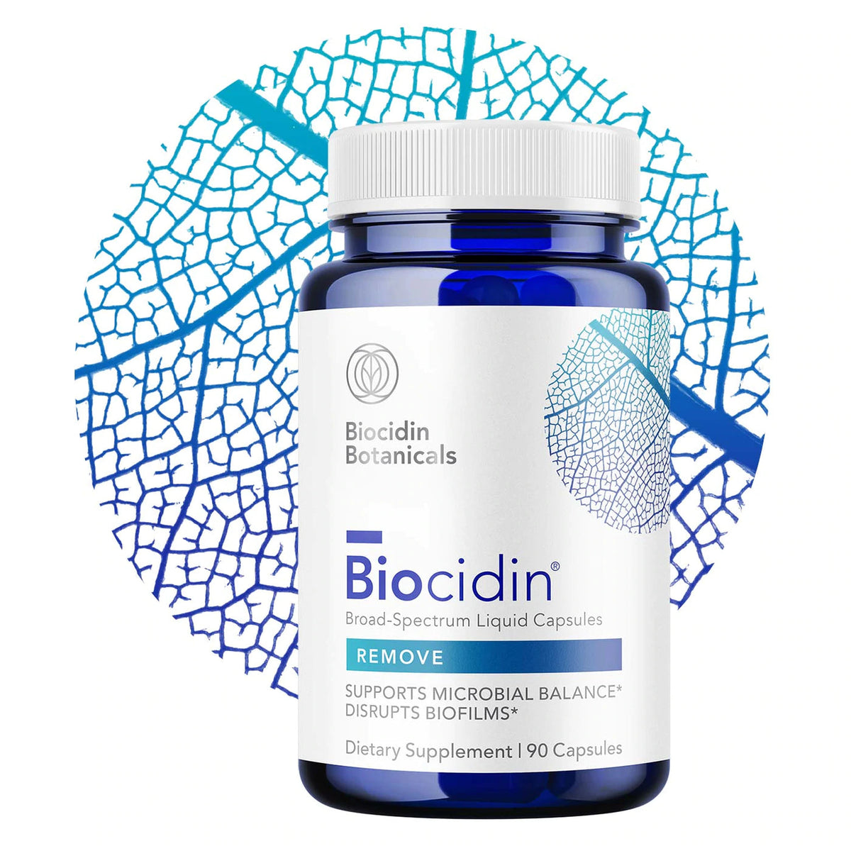 Biocidin® | Potent, Broad-Spectrum Liquid Capsules | Remove - 90 Capsu