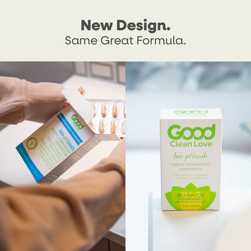 BiopHresh® Vaginal Probiotics Suppository by Good Clean Love