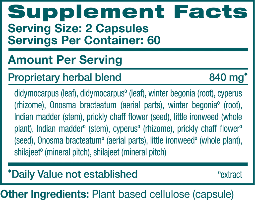 UriCare®| For Normal Urine Flow & Release - 120 Capsules